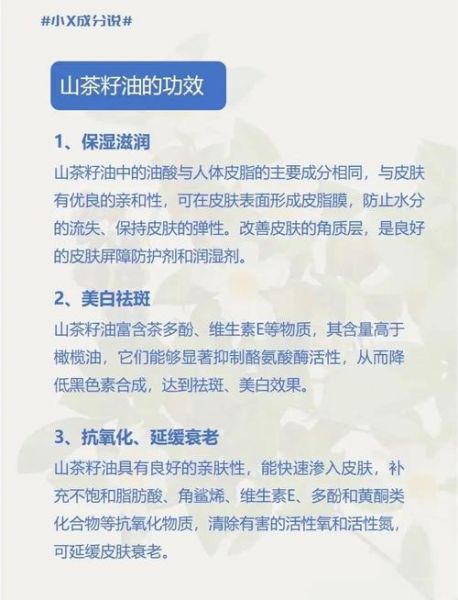 茶籽油有消炎的作用吗_茶籽油消炎效果怎么样-第3张图片-山城妙识