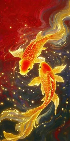 锦鲤图片大全高清大图_如何挑选适合做壁纸的锦鲤图-第2张图片-山城妙识