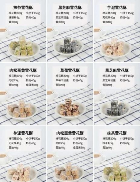 雪花酥怎么做_500g棉花糖最佳配方-第3张图片-山城妙识