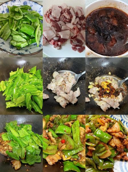 青椒炒肉怎么炒好吃_青椒炒肉的家常做法-第3张图片-山城妙识