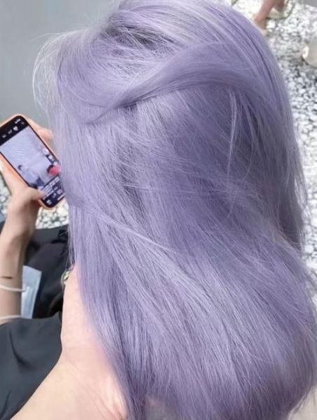 香芋紫头发掉色快吗_香芋紫头发怎么染-第3张图片-山城妙识