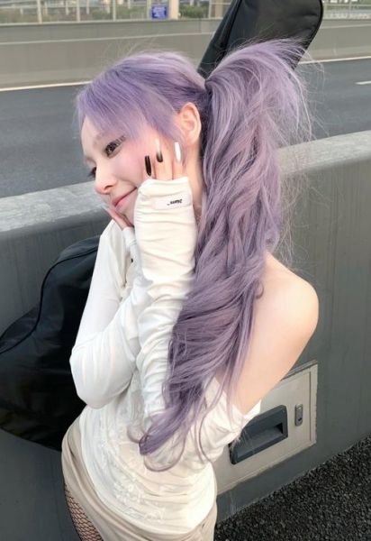 香芋紫头发掉色快吗_香芋紫头发怎么染-第1张图片-山城妙识