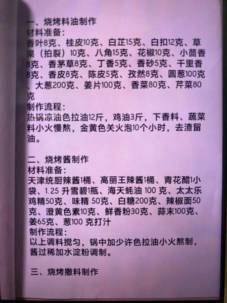 锦州烧烤配方大全绝密_锦州烧烤怎么腌制才正宗-第1张图片-山城妙识 锦州烧烤配方大全绝密_锦州烧烤怎么腌制才正宗-第1张图片-山城妙识
