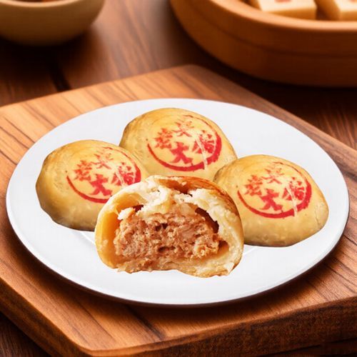 真老大房鲜肉月饼哪里买_为什么排队也要吃-第2张图片-山城妙识