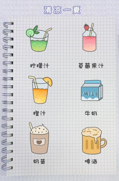 果汁杯简笔画怎么画_果汁杯简笔画教程-第2张图片-山城妙识