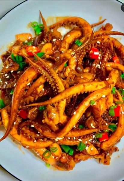 鱿鱼丝怎么做好吃_家常鱿鱼丝做法-第3张图片-山城妙识