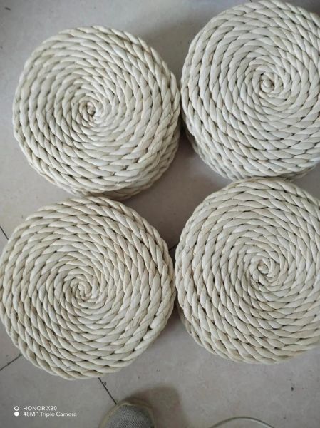 玉米皮编织坐垫图解_慢动作教程-第1张图片-山城妙识