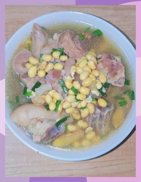黄豆猪脚汤的做法_黄豆猪脚汤的功效-第1张图片-山城妙识
