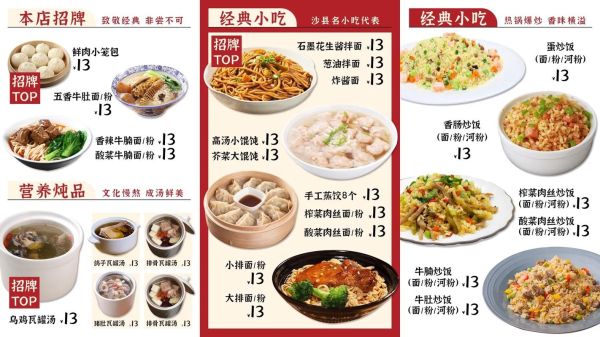 正宗沙县小吃图片哪里找_沙县小吃菜单价格是多少-第1张图片-山城妙识