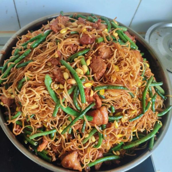 猪肉蒸面条怎么做_猪肉蒸面条的家常做法-第3张图片-山城妙识