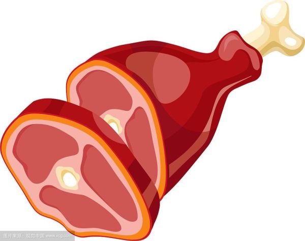 火腿卡通图片怎么画_火腿卡通图片素材哪里找-第1张图片-山城妙识
