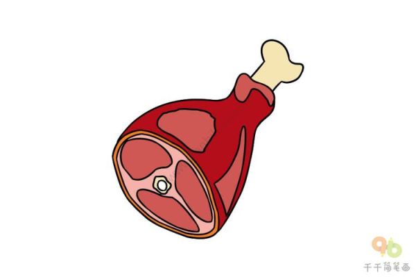 火腿卡通图片怎么画_火腿卡通图片素材哪里找-第3张图片-山城妙识