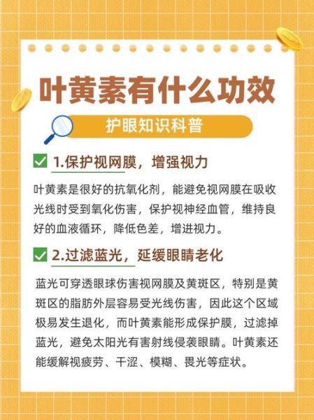 叶黄素对眼睛有什么好处_叶黄素能预防近视吗-第1张图片-山城妙识