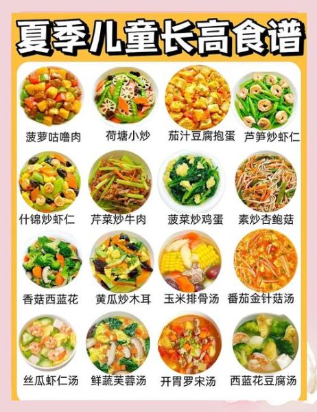 8至12岁一周食谱_孩子吃什么长身体-第1张图片-山城妙识