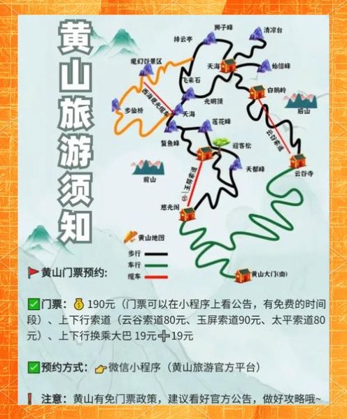 黄山风景区门票多少钱_黄山门票价格2024最新-第2张图片-山城妙识