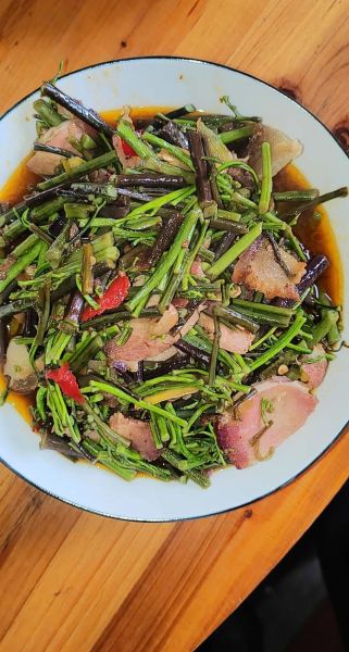 蕨菜干炒肉怎么做_蕨菜干炒肉的家常做法-第1张图片-山城妙识