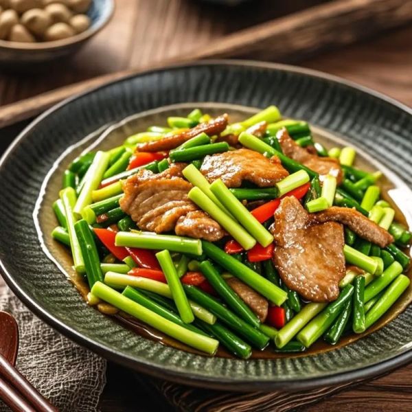 蒜苔炒瘦肉怎么做_蒜苔炒瘦肉先炒蒜苔还是先炒肉-第2张图片-山城妙识 蒜苔炒瘦肉怎么做_蒜苔炒瘦肉先炒蒜苔还是先炒肉-第2张图片-山城妙识