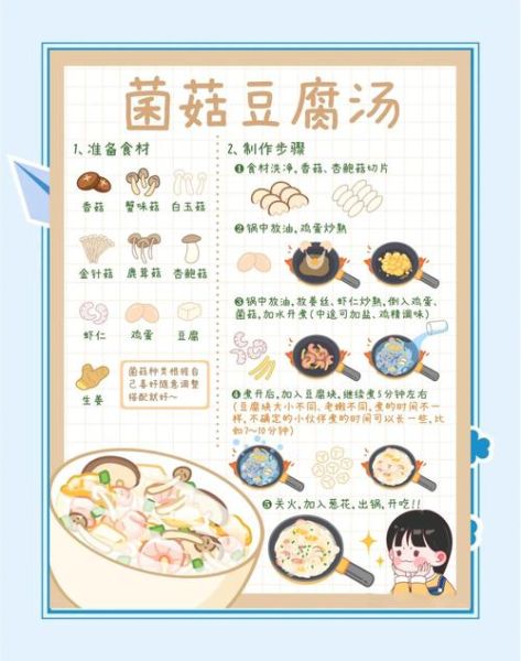 蘑菇豆腐汤怎么做_蘑菇豆腐汤的营养价值-第1张图片-山城妙识 蘑菇豆腐汤怎么做_蘑菇豆腐汤的营养价值-第1张图片-山城妙识