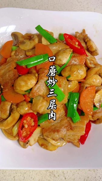 口蘑炒肉怎么炒才嫩_口蘑炒肉的家常做法-第3张图片-山城妙识