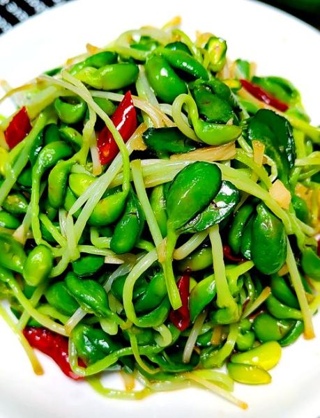 青豆苗怎么炒好吃_青豆苗的做法大全家常-第1张图片-山城妙识