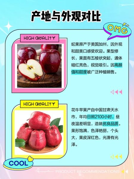 蛇果和花牛苹果的区别_哪个更好吃-第1张图片-山城妙识