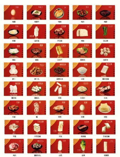 麻辣烫所有菜图片大全_哪些菜最受欢迎-第1张图片-山城妙识
