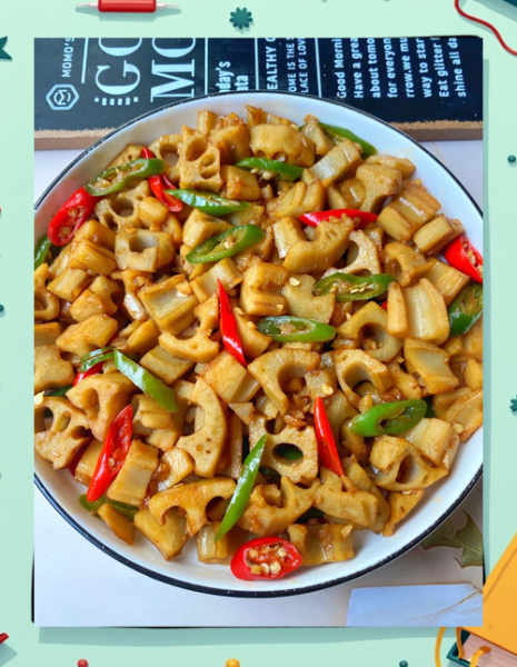 酸辣藕丁怎么做_酸辣藕丁家常做法-第2张图片-山城妙识