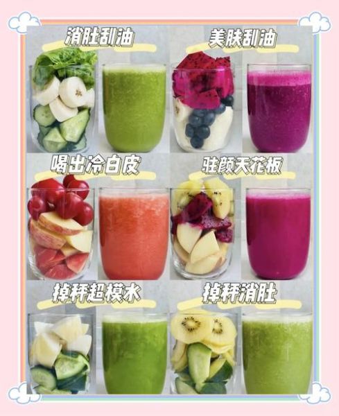 瘦身果蔬汁食谱大全_怎么搭配最有效-第3张图片-山城妙识