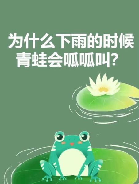 青蛙为什么晚上叫_青蛙叫声代表什么-第3张图片-山城妙识 青蛙为什么晚上叫_青蛙叫声代表什么-第3张图片-山城妙识