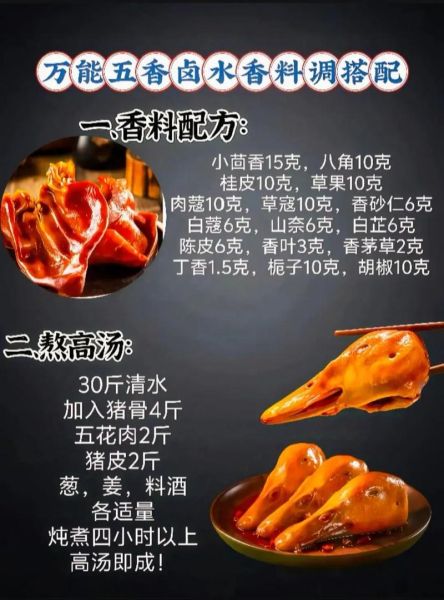 祖传五香配方500例_如何调出地道卤味-第1张图片-山城妙识