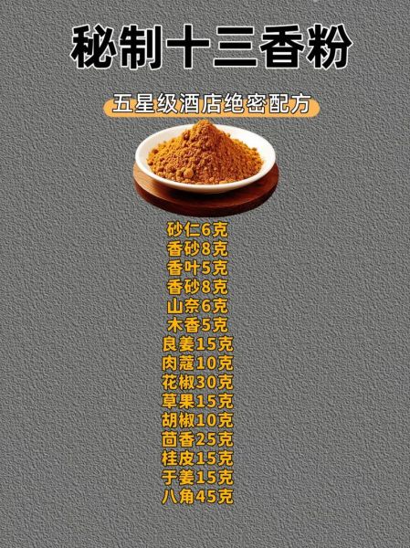香料配方比例表_如何调配五香粉-第3张图片-山城妙识 香料配方比例表_如何调配五香粉-第3张图片-山城妙识