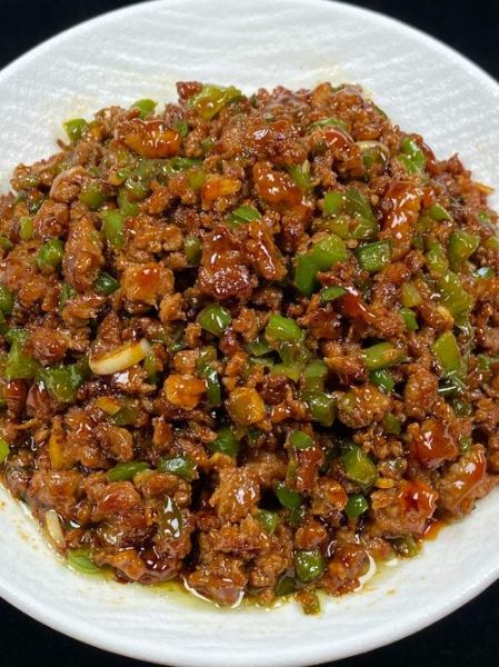 辣椒炒肉末怎么做_家常做法步骤-第3张图片-山城妙识