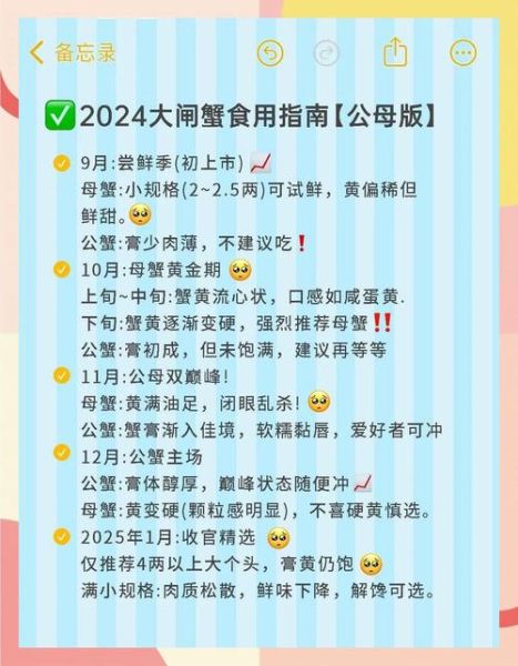 阳澄湖大闸蟹什么时候上市_最佳品尝月份-第1张图片-山城妙识