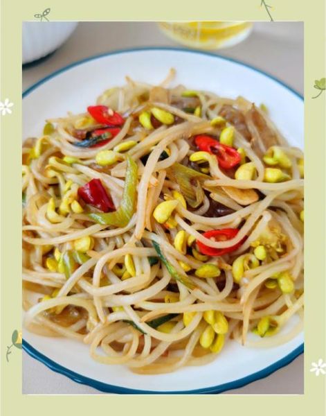 黄豆芽炒粉条怎么做好吃_黄豆芽炒粉条的家常做法-第2张图片-山城妙识