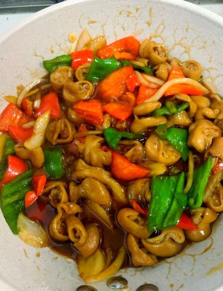 醋溜肥肠怎么做好吃_醋溜肥肠的家常做法-第1张图片-山城妙识