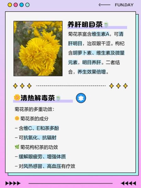 菊花泡水喝的功效与作用_长期喝菊花茶的副作用-第1张图片-山城妙识