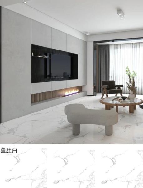 鱼肚白背景墙效果图_鱼肚白大理石电视墙怎么搭配-第1张图片-山城妙识