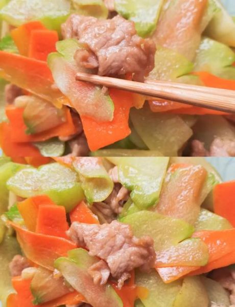 佛手瓜炒肉片怎么做_佛手瓜炒肉片需要焯水吗-第2张图片-山城妙识 佛手瓜炒肉片怎么做_佛手瓜炒肉片需要焯水吗-第2张图片-山城妙识