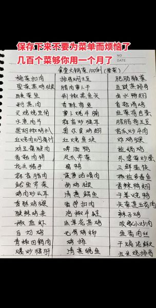 食堂菜图片怎么拍好看_食堂菜谱大全-第1张图片-山城妙识