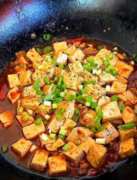 麻婆豆腐过油的做法_麻婆豆腐先过油还是先焯水-第3张图片-山城妙识