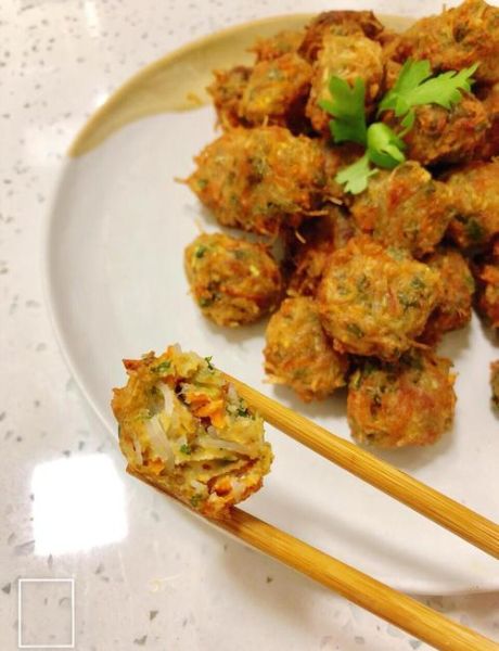 素炸丸子怎么做_素丸子配方比例-第2张图片-山城妙识