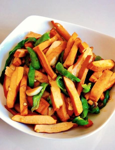 豆腐干怎么炒好吃又简单_家常豆腐干炒法-第1张图片-山城妙识 豆腐干怎么炒好吃又简单_家常豆腐干炒法-第1张图片-山城妙识