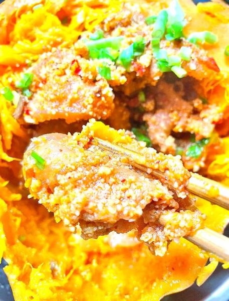 南瓜粉蒸肉怎么做_南瓜粉蒸肉最正宗的做法-第3张图片-山城妙识 南瓜粉蒸肉怎么做_南瓜粉蒸肉最正宗的做法-第3张图片-山城妙识