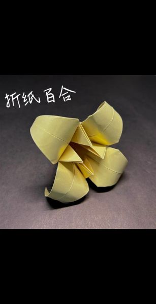 百合花怎么折_折纸百合花步骤-第2张图片-山城妙识