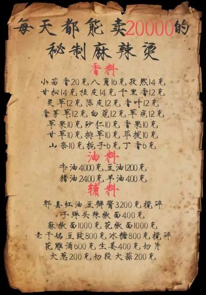 麻辣烫的麻油怎么做_自制麻辣烫麻油配方-第1张图片-山城妙识 麻辣烫的麻油怎么做_自制麻辣烫麻油配方-第1张图片-山城妙识