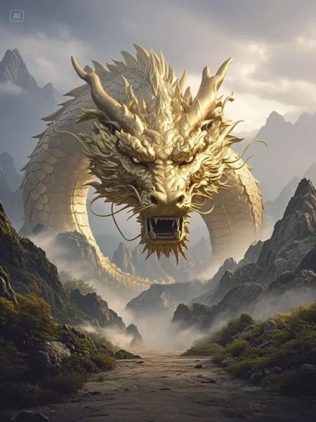 龙图片大全大图霸气五爪金龙_五爪金龙图片哪里找-第3张图片-山城妙识