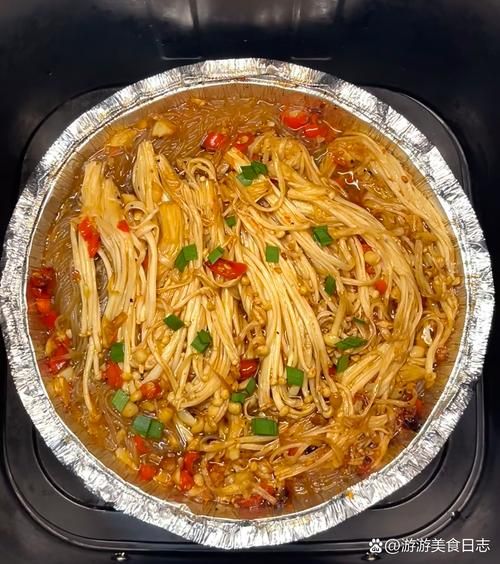 锡纸粉丝金针菇怎么做_烤箱温度时间设置-第1张图片-山城妙识