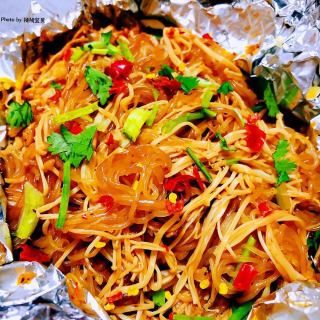 锡纸粉丝金针菇怎么做_烤箱温度时间设置-第3张图片-山城妙识