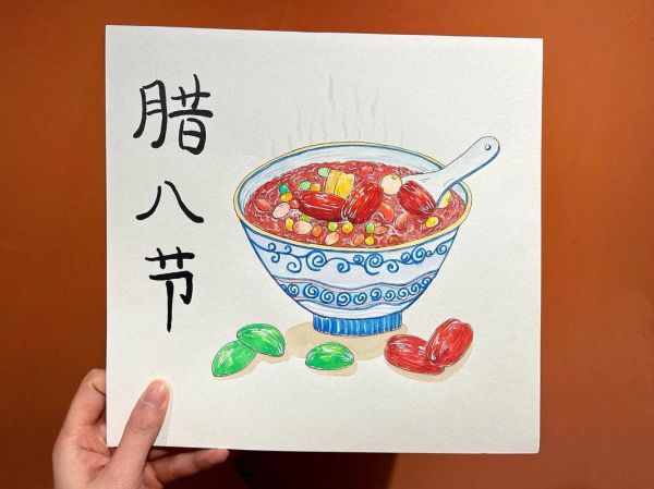 腊八粥可爱图片_怎么画简单又萌-第1张图片-山城妙识