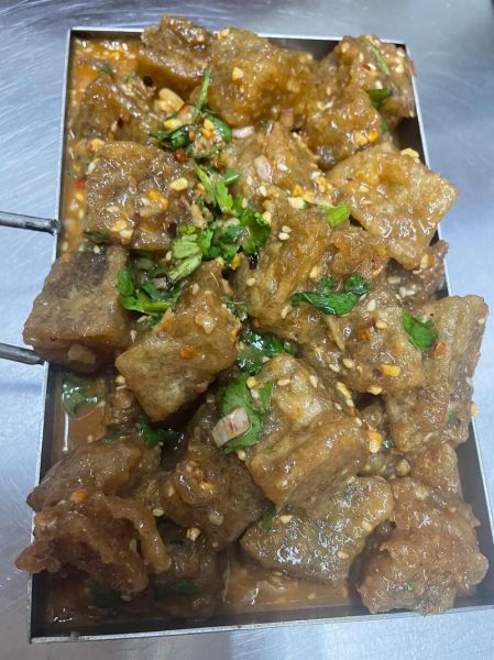 家常炒焖子怎么做_焖子炒不碎技巧-第3张图片-山城妙识